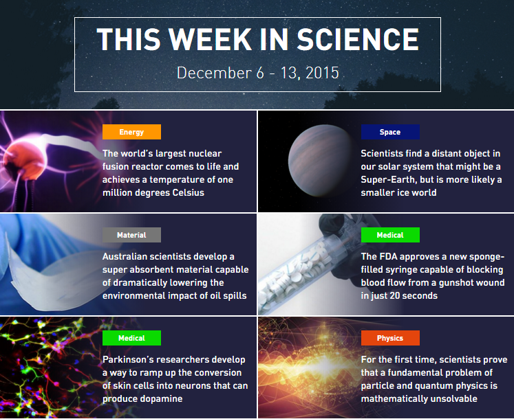 This Week In Science Dec 13th 2015 - LolSnaps