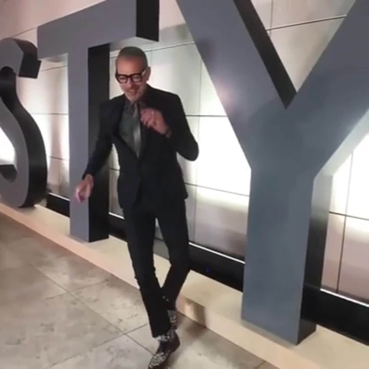 Jeff Goldblum celebrating his 66th birthday - LolSnaps